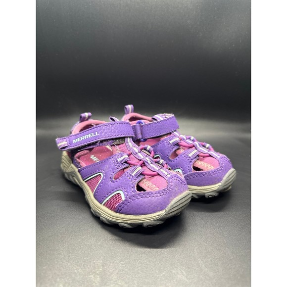 Merrell | Shoes | Merrell Childrens Sandals Infant Size 5 Purple | Poshmark